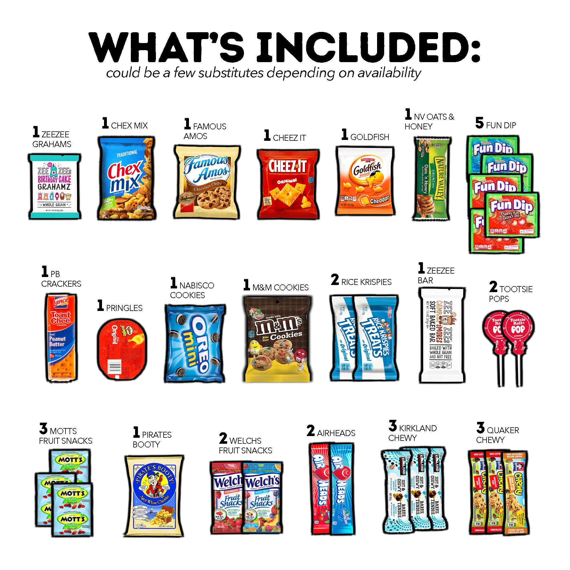 CraveBox Classic 45 Count Box | Snack Box Delivery Service